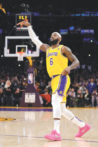 King LeBron James sets NBA all-time scoring record with 38,388 points ...